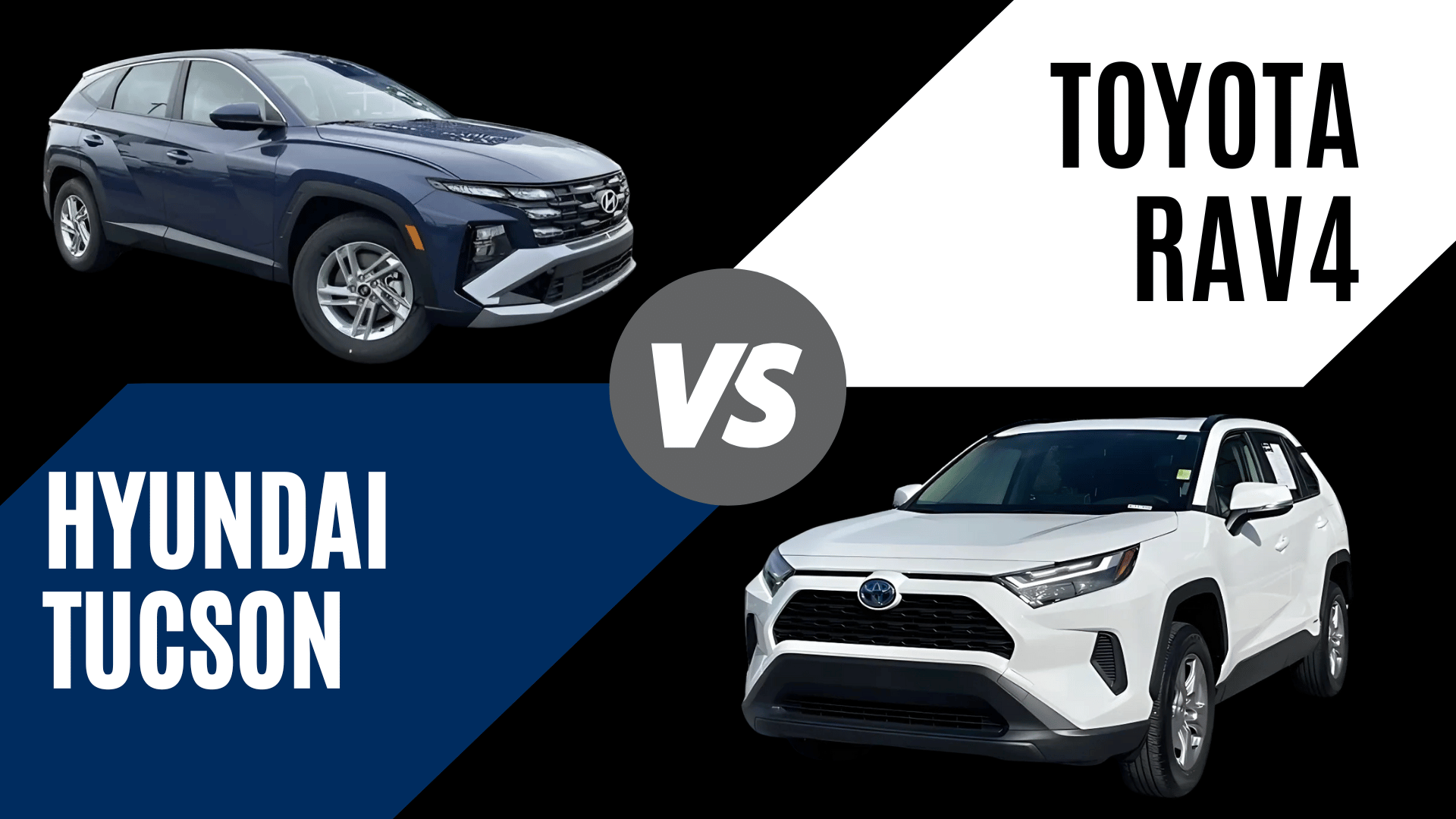 2025 Hyundai Tucson vs. 2025 Toyota RAV4